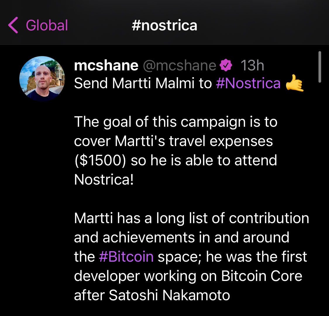 Add purple color/highlight to #Hashtag [UX] · Issue #266 · irislib/iris-messenger · GitHub