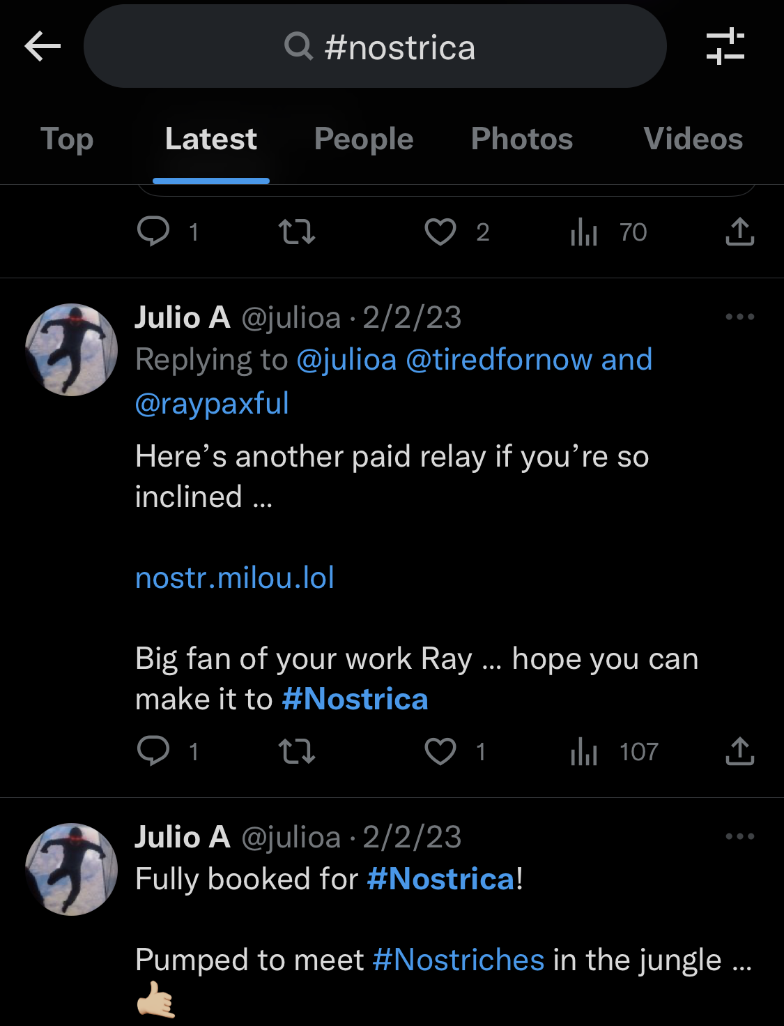 Add purple color/highlight to #Hashtag [UX] · Issue #266 · irislib/iris-messenger · GitHub