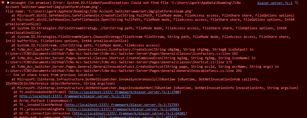 Unable to create steam account swap desktop shortcut · Issue #160 ...