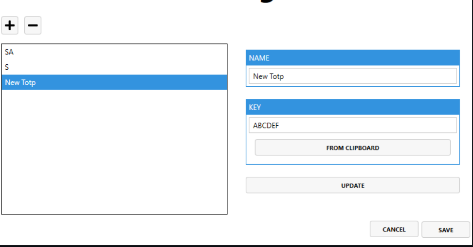 GitHub - duke-darius/KeyOtp: Allows you to easily copy timed one time passwords, simply press ...