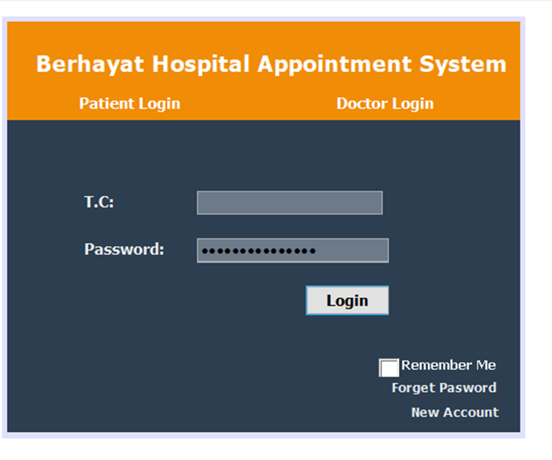 GitHub - ozlemyigiitt/Hospital--Appointment-System-