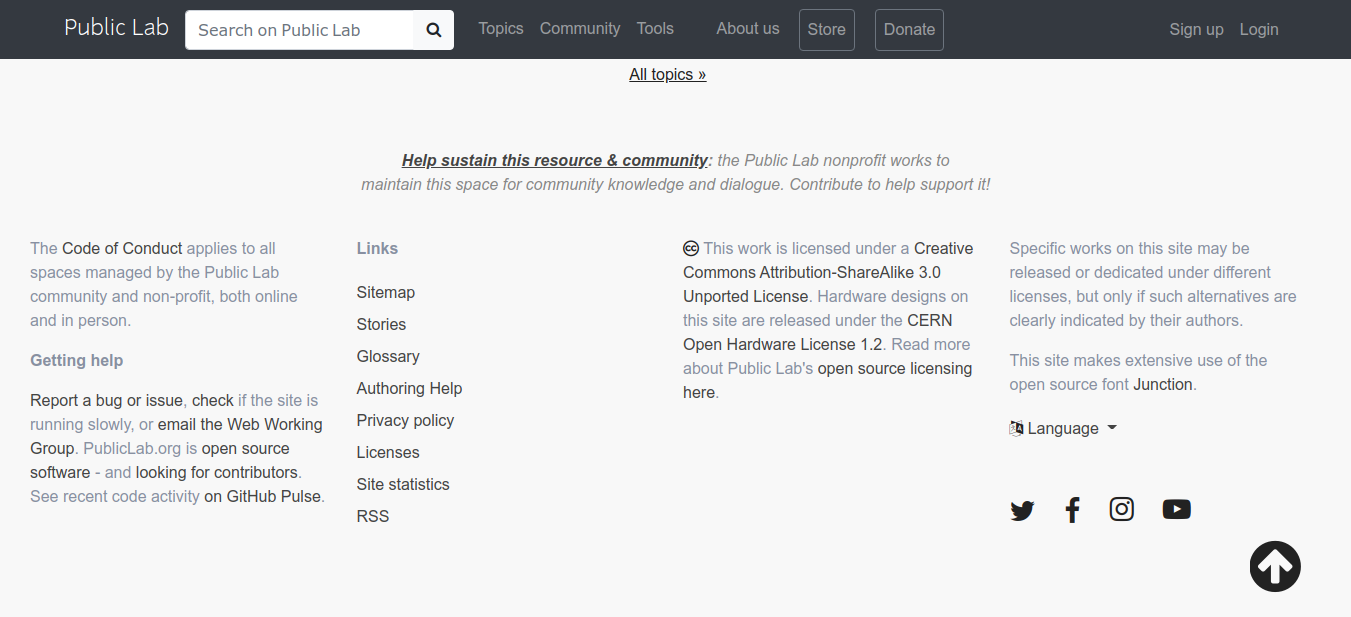 Contact Us Section Displays At Both Center And Footer · Issue 8977 · Publiclabplots2 · Github 