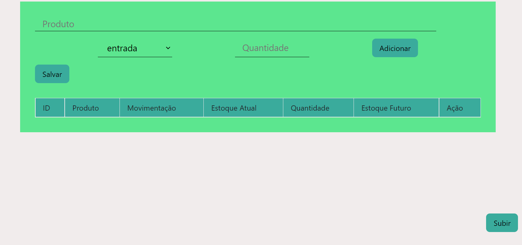 GitHub - Otavio19/Estoque