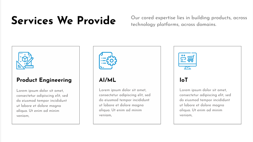 Create a Service Card Component of Second theme · Issue #257 · scorelab/Webiu · GitHub