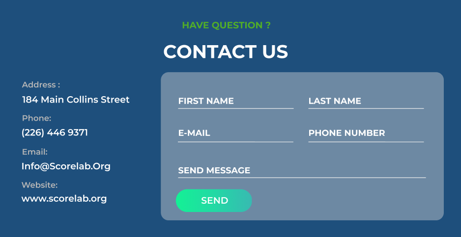 Create A Contact Us Component For The Fifth Theme · Issue 399 · Scorelab Webiu · Github