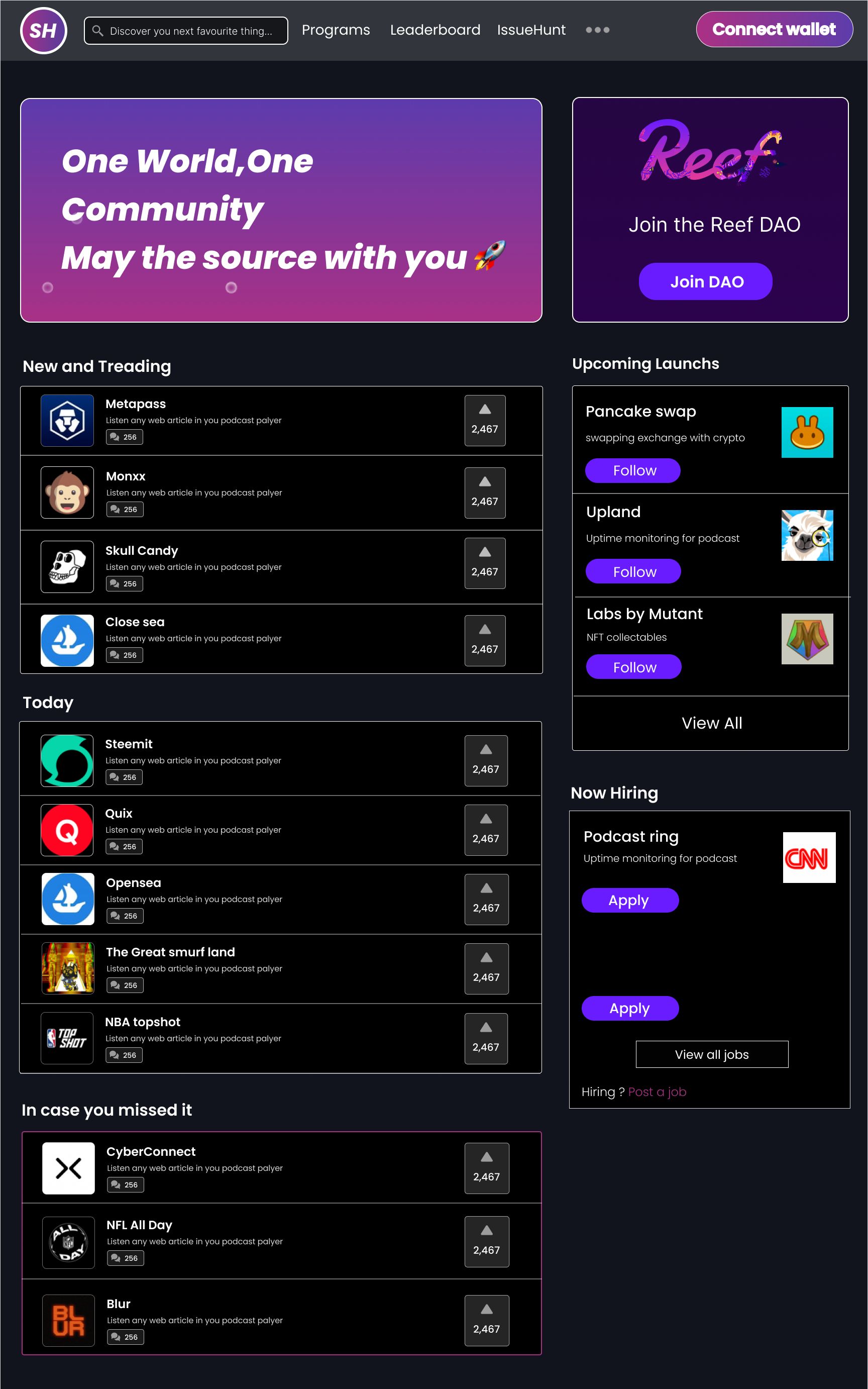 GitHub - anmol-Git/SourceHunt: Source-Hunt a project made on reef protocol during the Reef ...