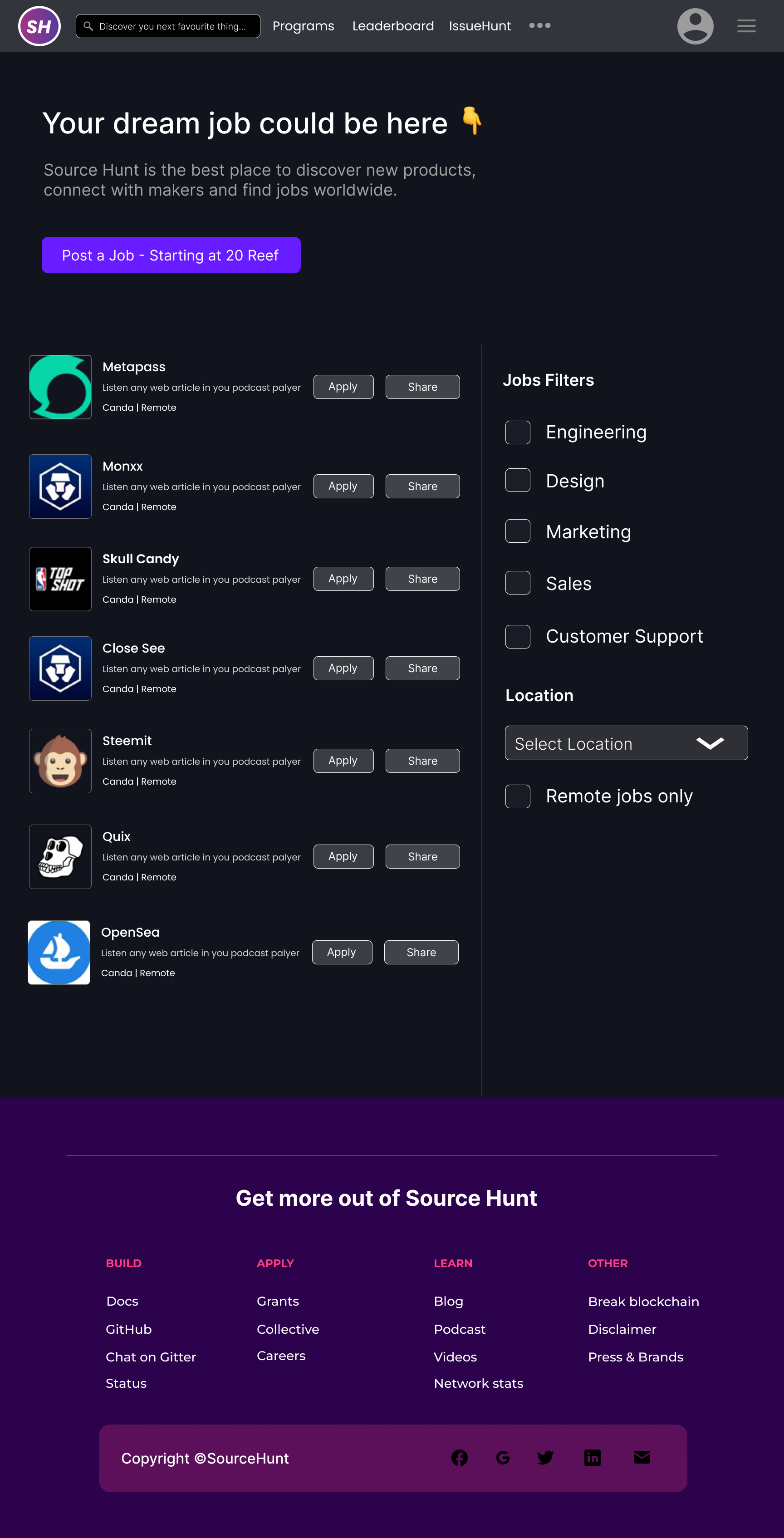 GitHub - anmol-Git/SourceHunt: Source-Hunt a project made on reef ... GitHub - anmol-Git/SourceHunt: Source-Hunt a project made on reef ...