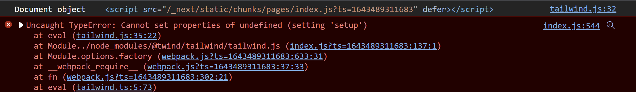 Next Version Running Twind Inside Nextjs Fails Due To Undefined Windowtwind · Issue 266 · Tw 5265