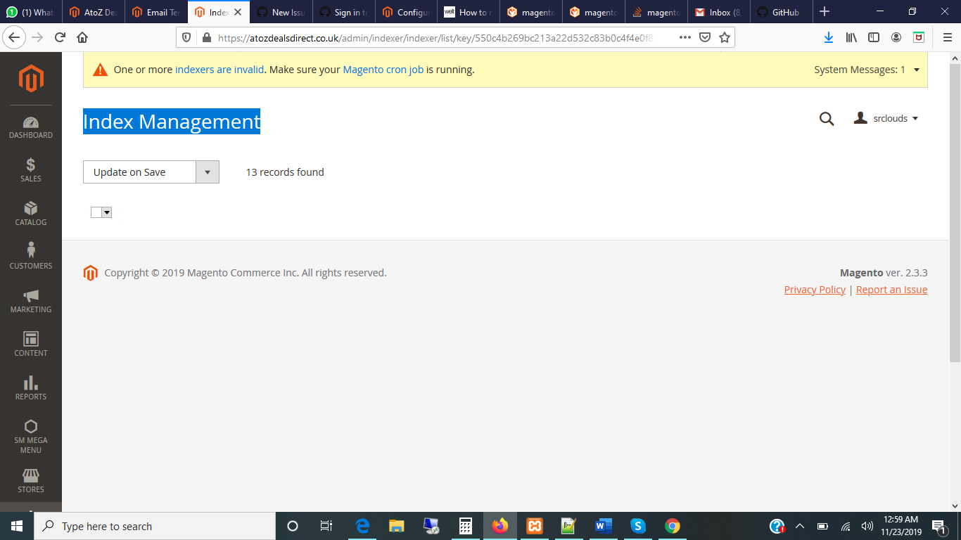 Results are not shwoing but count shows as 13 · Issue #25707 · magento/magento2 · GitHub