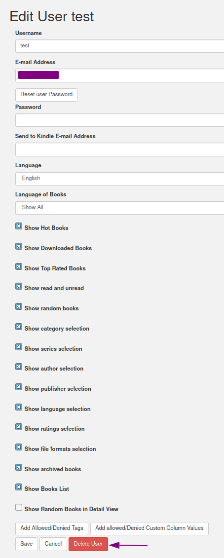 Terrible Ui Location For Delete User Checkbox · Issue 1664 · Janeczkucalibre Web · Github