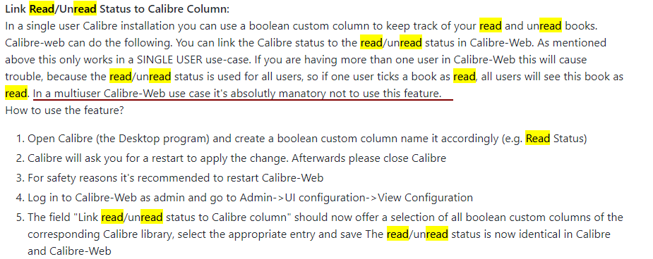 Read Status multiple user · Issue #2196 · janeczku/calibre-web · GitHub