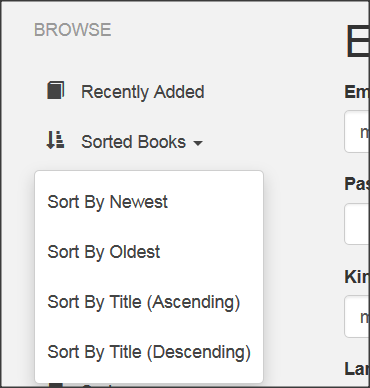 How to Sort and Hide Content · Issue #434 · janeczku/calibre-web · GitHub