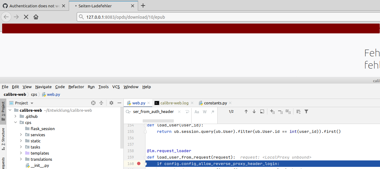 Authentication does not work inside `opds.py` · Issue #1661 · janeczku/calibre-web · GitHub