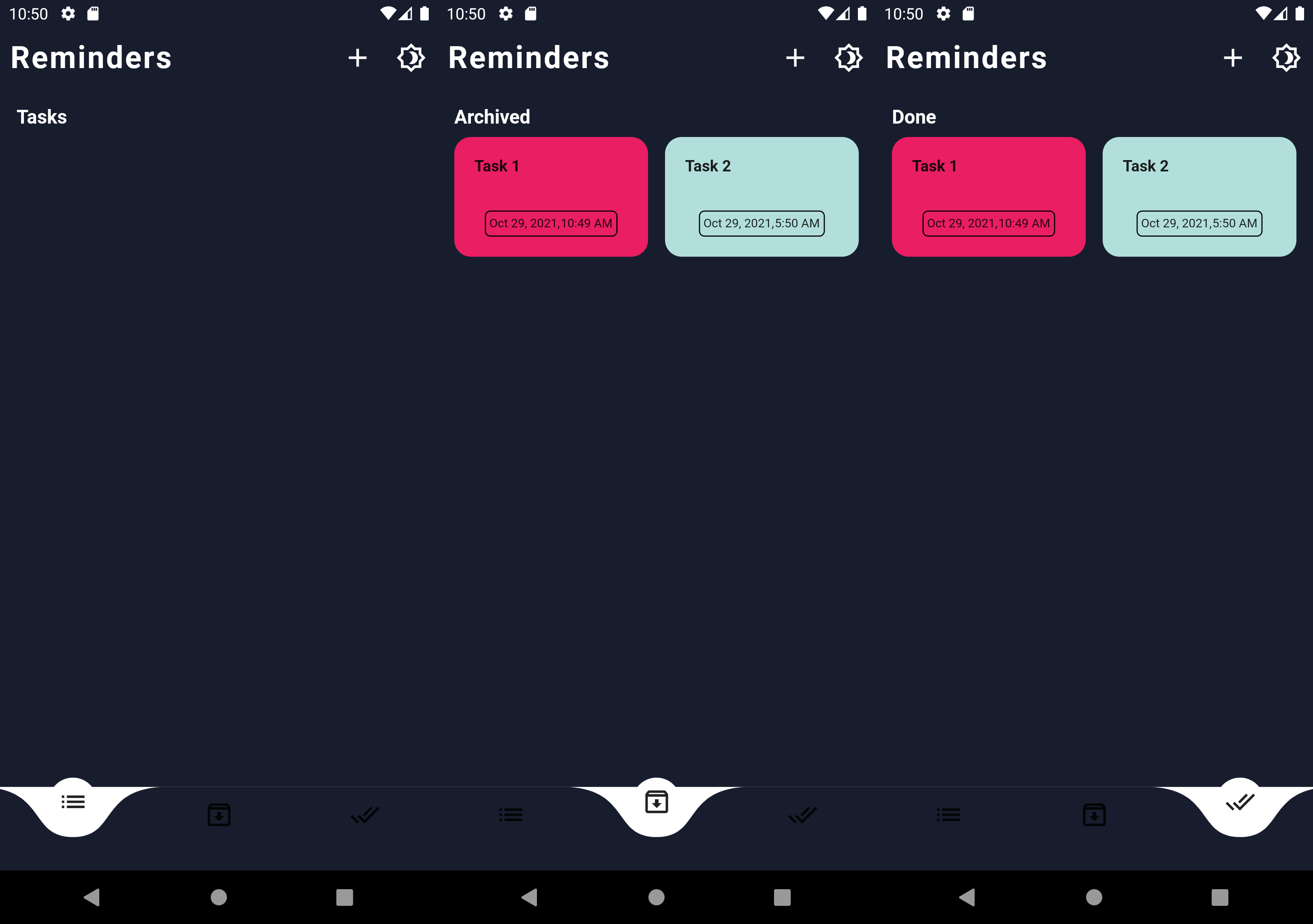 GitHub - HusseinElbhrawy/To-Do-App: To Do application , using local database , with light and ...