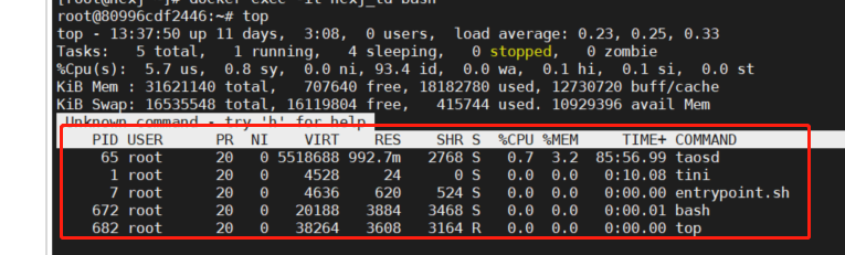 TDengine v2.6.0.18 docker taosAdapter disappear · Issue #20648 · taosdata/TDengine · GitHub