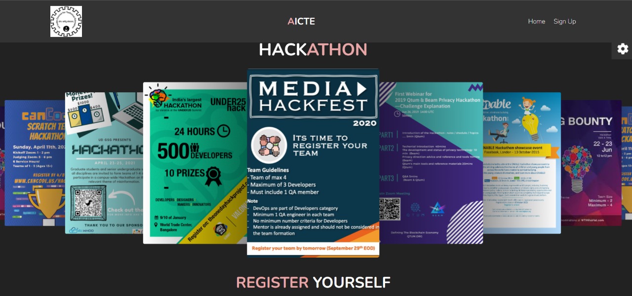 GitHub - Pooja-Pawar2007/SIH-hackthon-boolean-autocrat--event-management-system