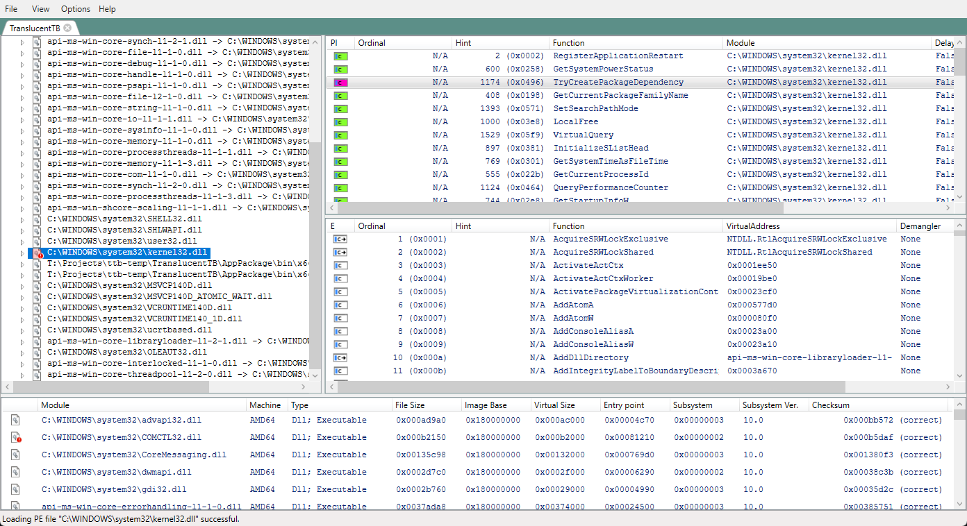 Incorrect DllImport attribute for Windows 11 API TryCreatePackageDependency · Issue #723 ...