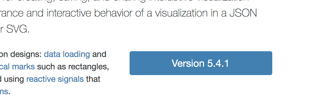 Link on Homepage is broken · Issue #1894 · vega/vega · GitHub