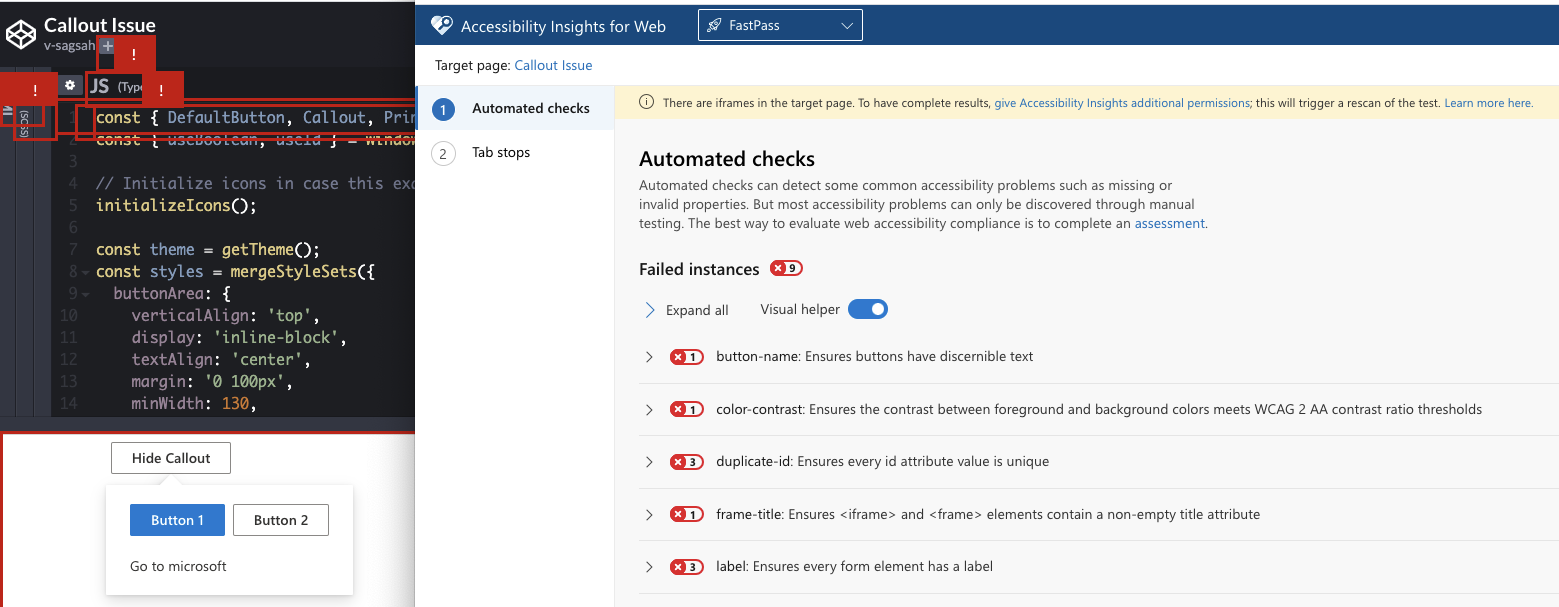 NVDA is reading all the controls at once when set role="dialog" on button clicked. · Issue ...