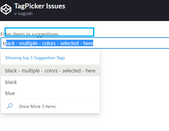 Accessibility : Narrator is reading the 1st option, in the Tag Picker multiple times. · Issue ...