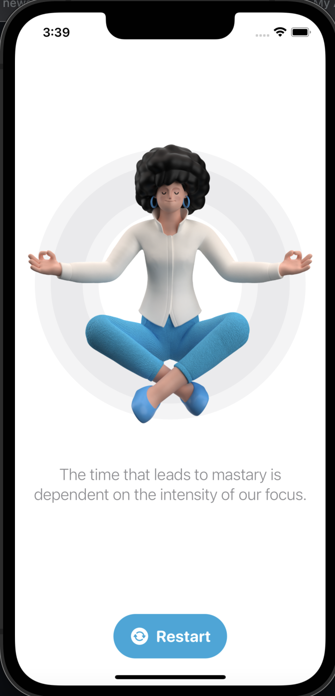 GitHub - Kosei-b/Restart: Swift UI Swipe design practice App vol.1