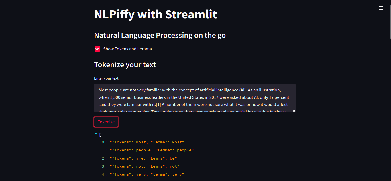 GitHub - Sospeter-Wainaina/NLPiffy-using-Streamlit