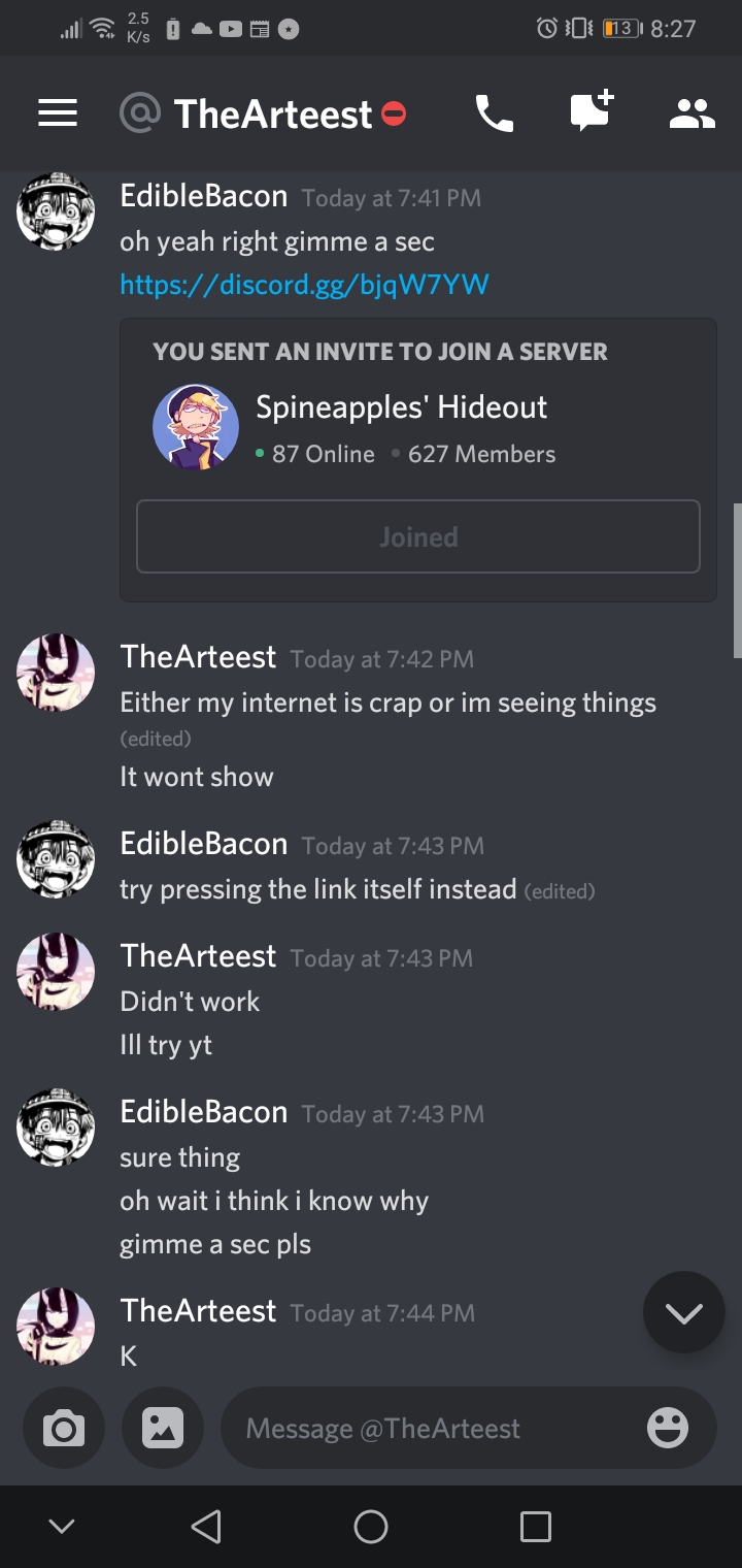 User left the server normally, gets treated as ban even though not in ...
