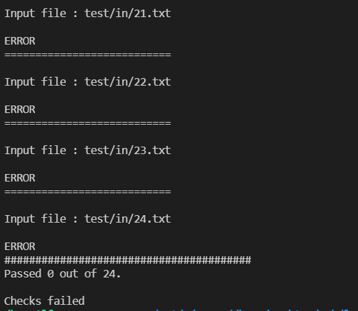 [lab 1] Cannot Run Testing Script · Issue 5 · Langproc Langproc 2021 Lab · Github