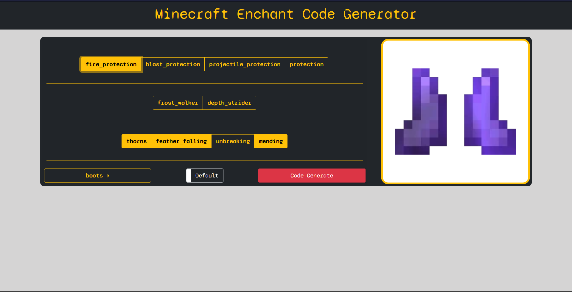 GitHub - berkaycvsoglu/MCG_web: Minecraft Code Generator