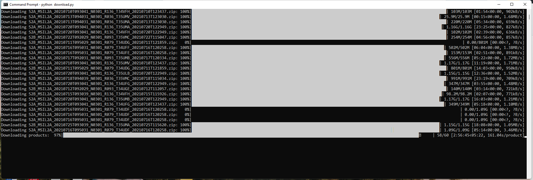 Double problem. LTA and checksum · Issue #556 · sentinelsat/sentinelsat · GitHub