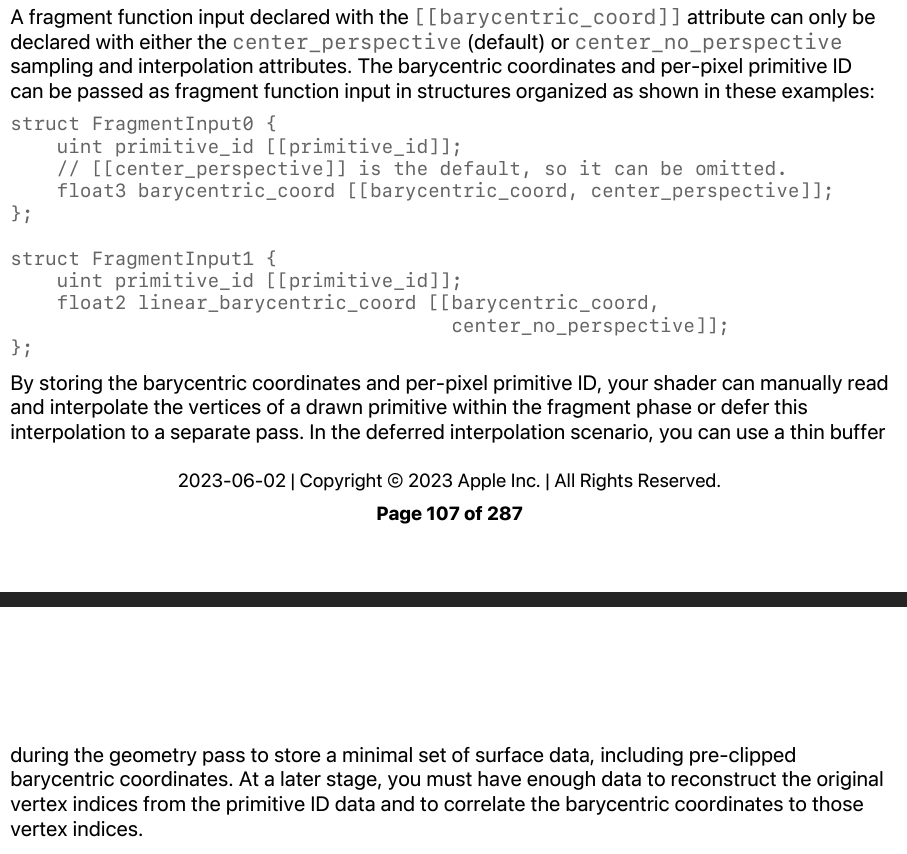 SPIR-V to MSL conversion error: PerVertexKHR decoration is not supported in MSL. · Issue #2059 ...
