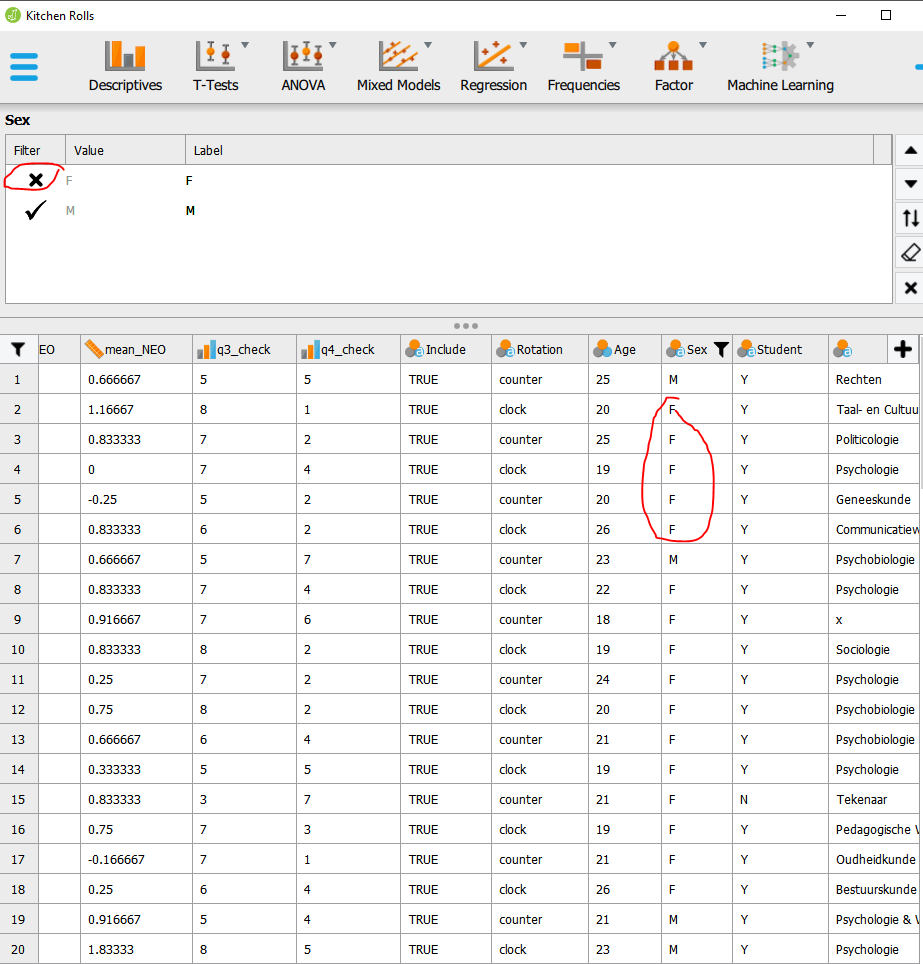 Filter selection problem · Issue #1302 · jasp-stats/jasp-issues · GitHub