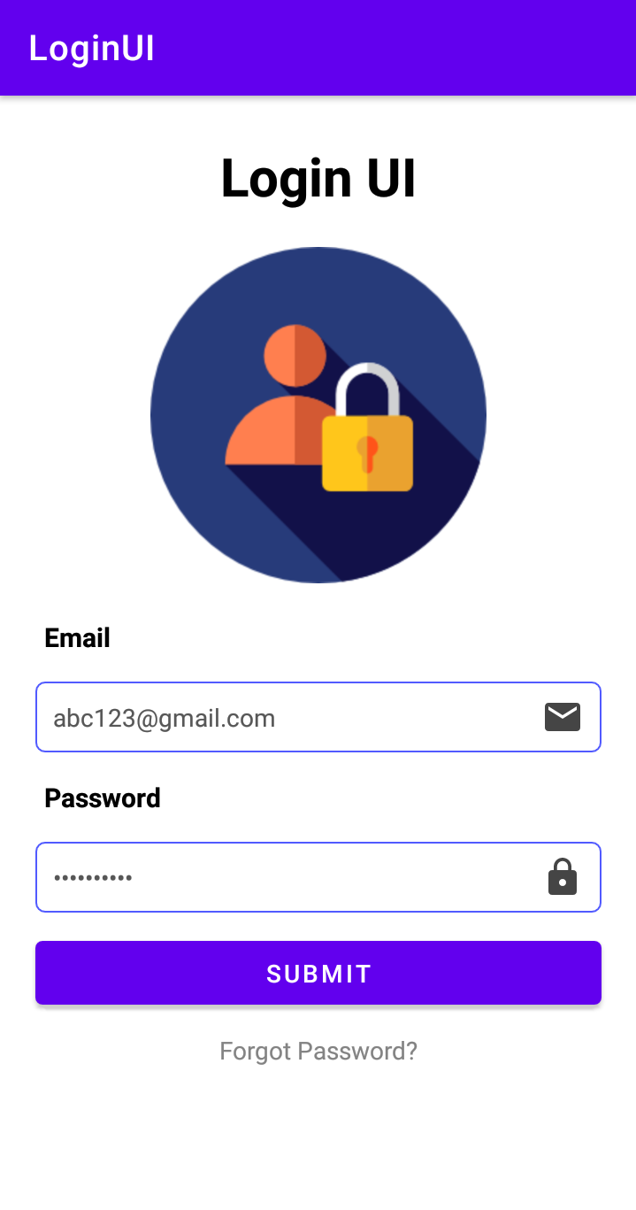 GitHub - Kamleshja/LoginUI