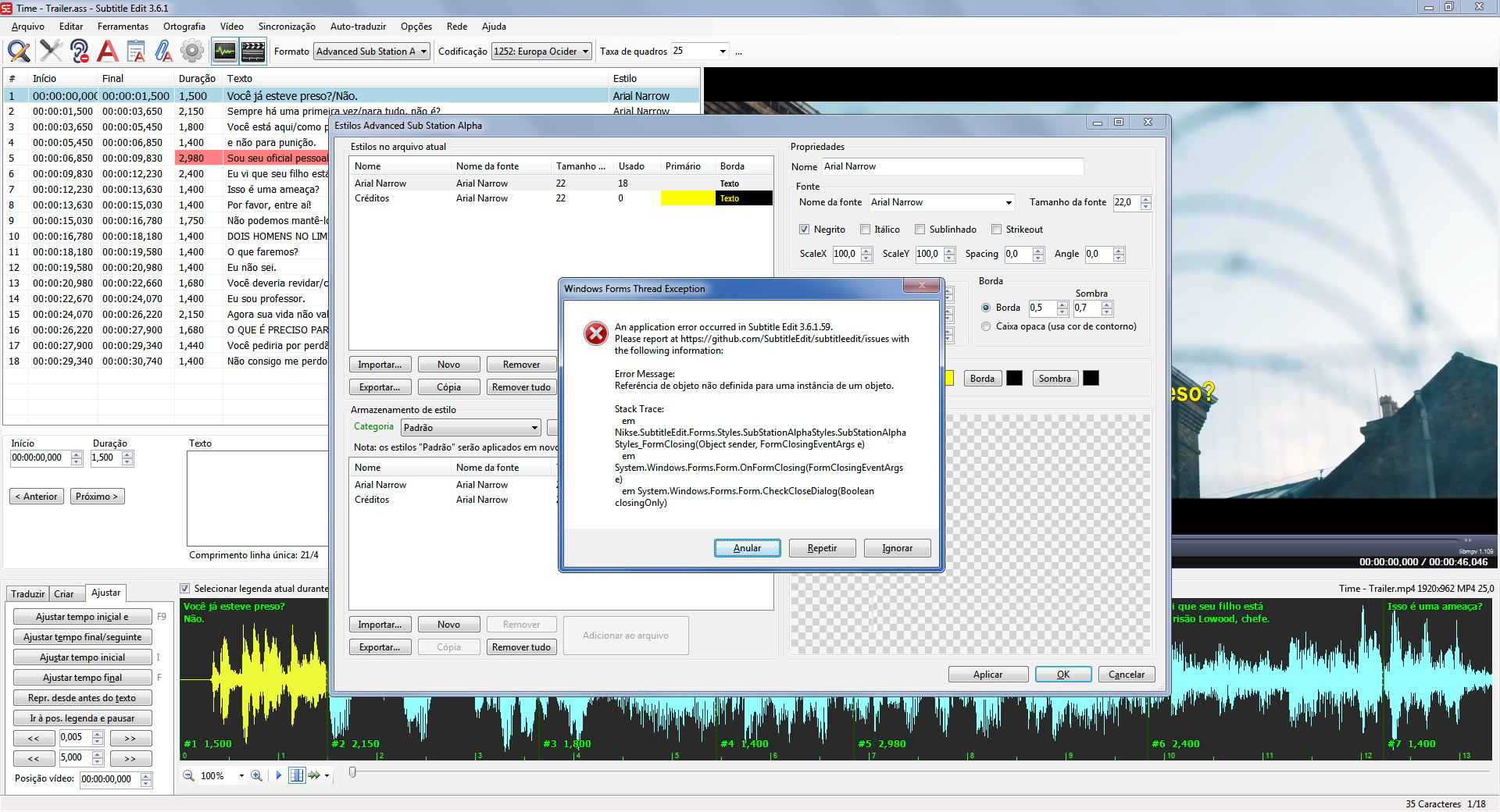 Problem with the MPV Preview · Issue #5084 · SubtitleEdit/subtitleedit · GitHub