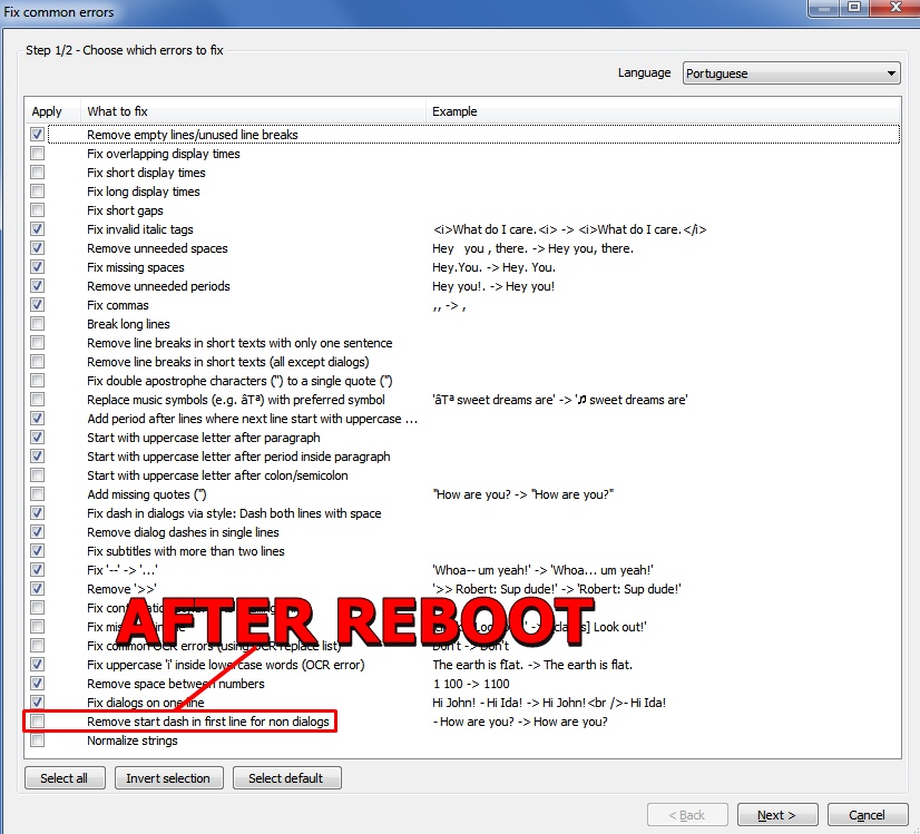 Minor Fix · Issue #5190 · SubtitleEdit/subtitleedit · GitHub
