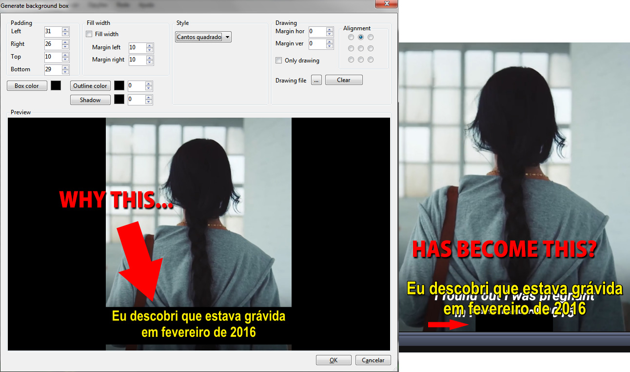 Generate Background Box Issue 5667 SubtitleEdit subtitleedit GitHub