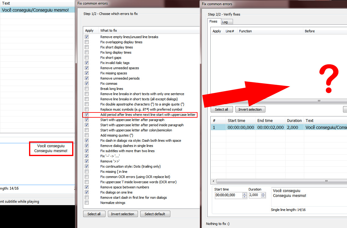 Fix Common Errors Period After Lines · Issue 5899 · Subtitleedit Subtitleedit · Github