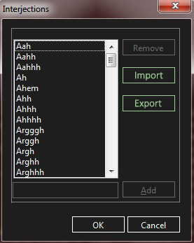 Import/Export Interjection List · Issue #7478 · SubtitleEdit/subtitleedit · GitHub