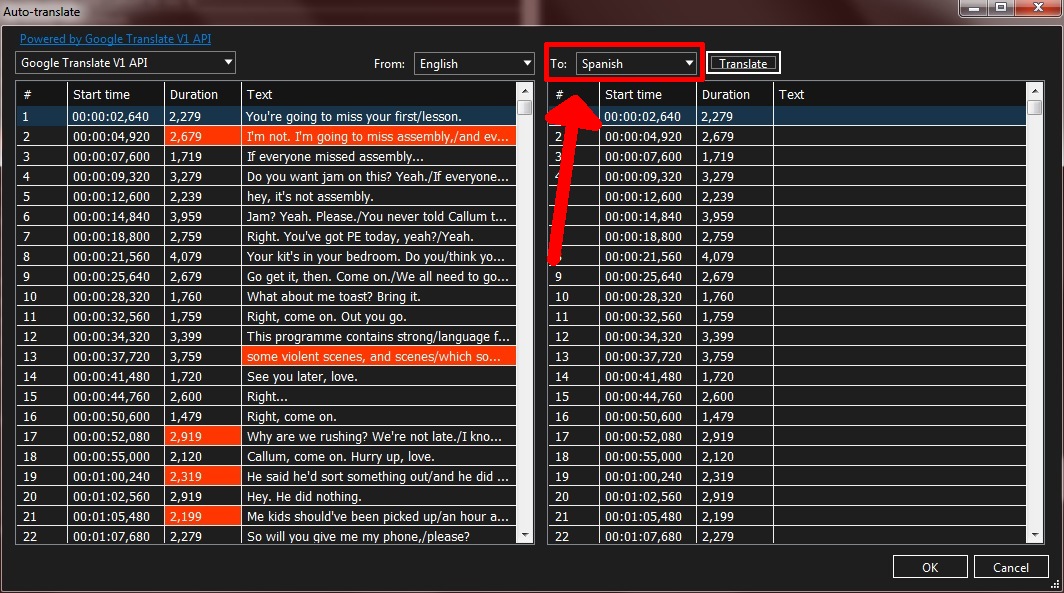 Auto-translate messing characters up · Issue #7586 · SubtitleEdit/subtitleedit · GitHub