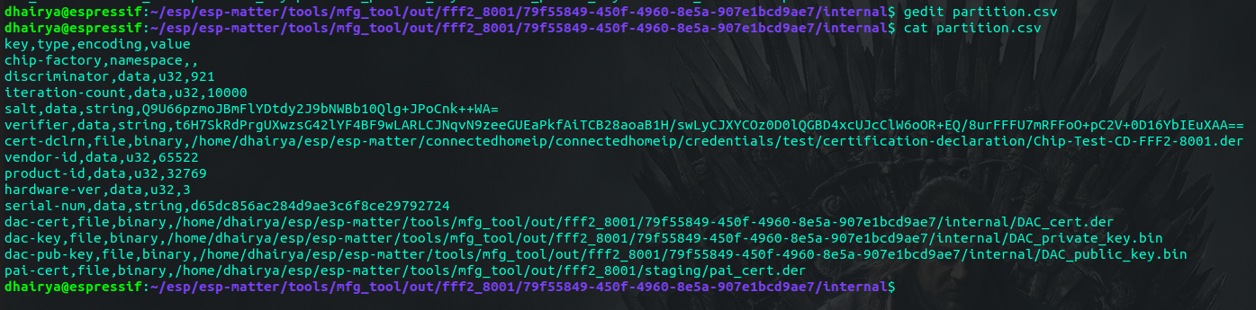 Can not change Passcode · Issue #147 · espressif/esp-matter · GitHub