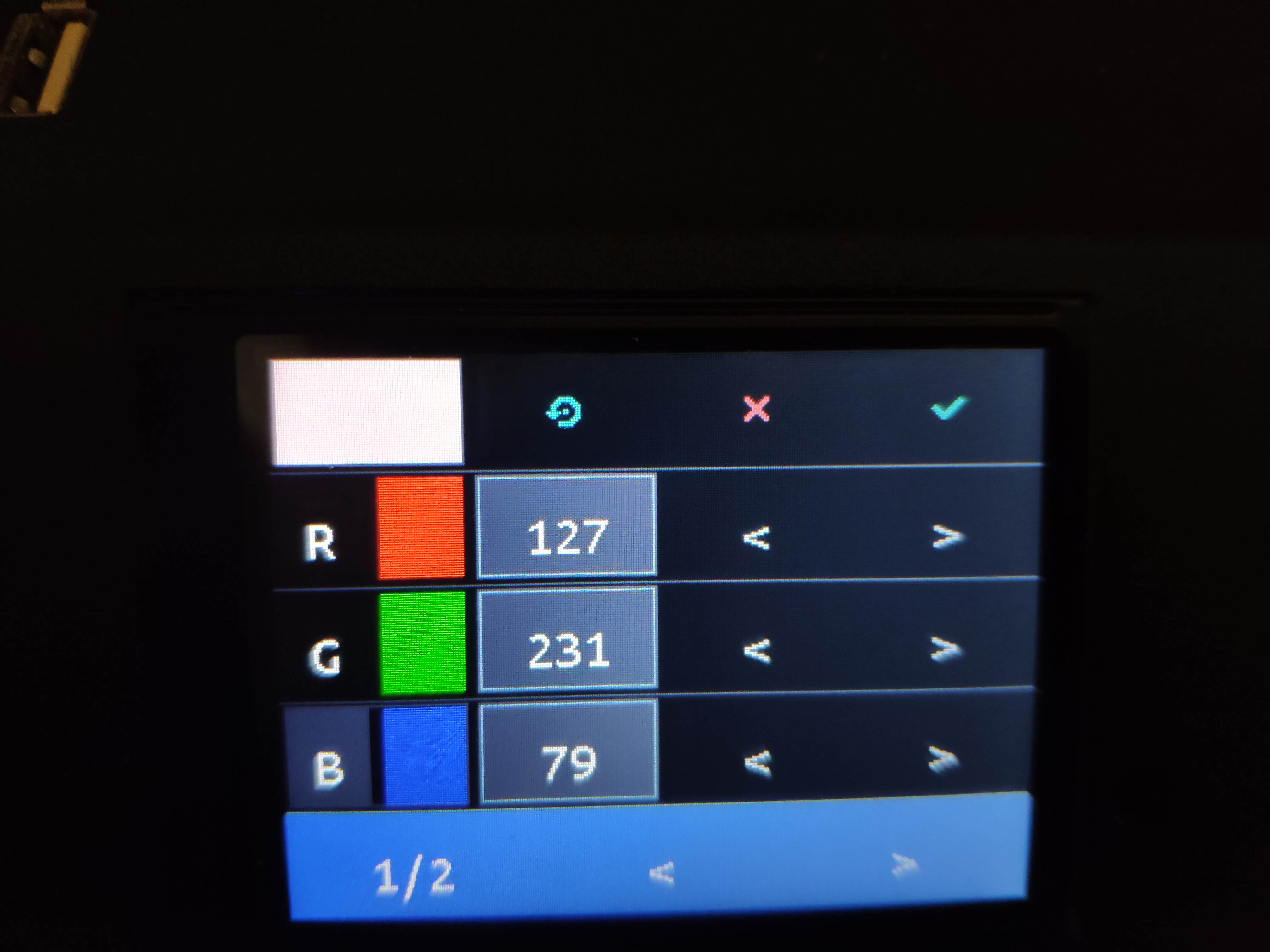 New custom LED menu + some code optimization by digant73 · Pull Request ...