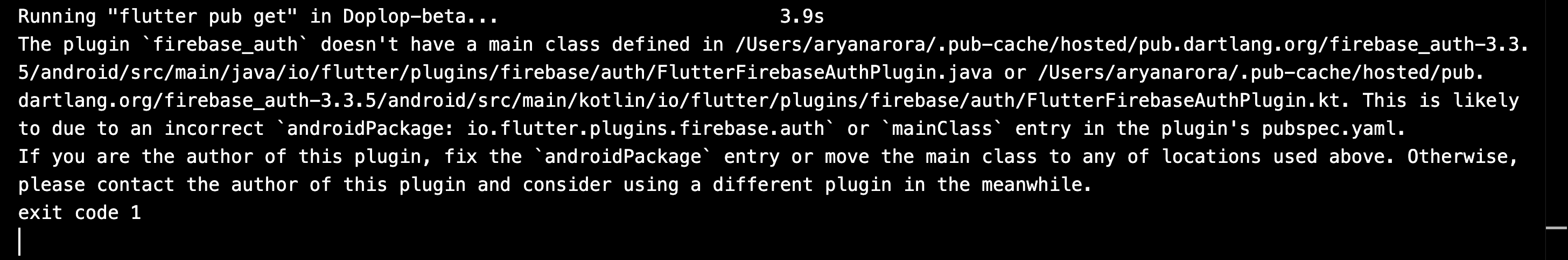Whenever Running A Flutter Project Facing This Issue · Issue 97205 · Flutterflutter · Github