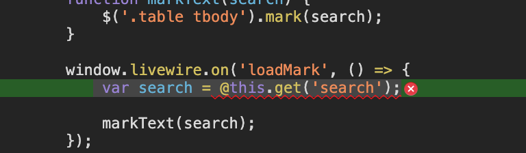 Invalid or unexpected token · Issue #648 · livewire/livewire · GitHub