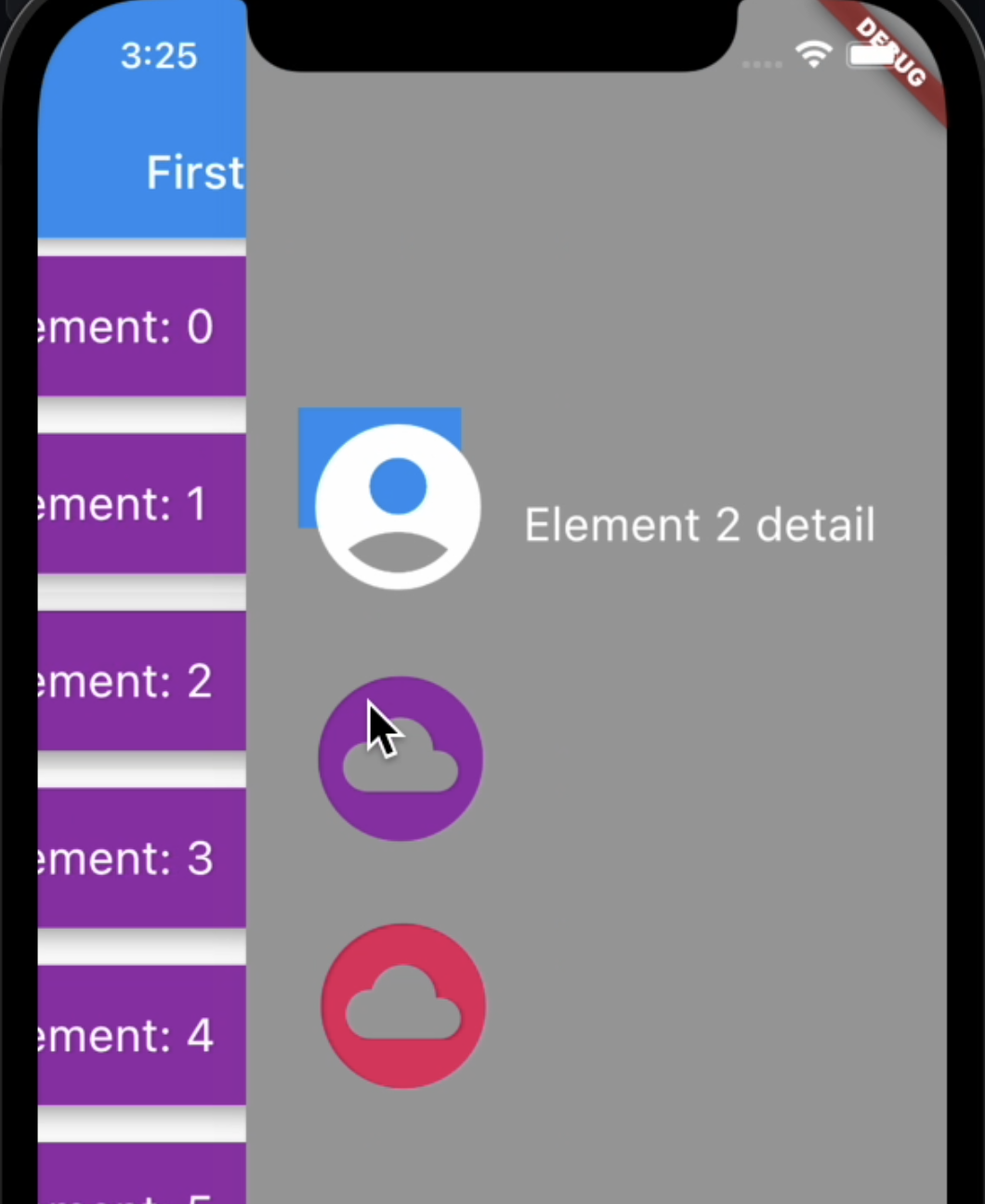 Icon widget wrapped inside a Hero widget does not interpolate size or ...