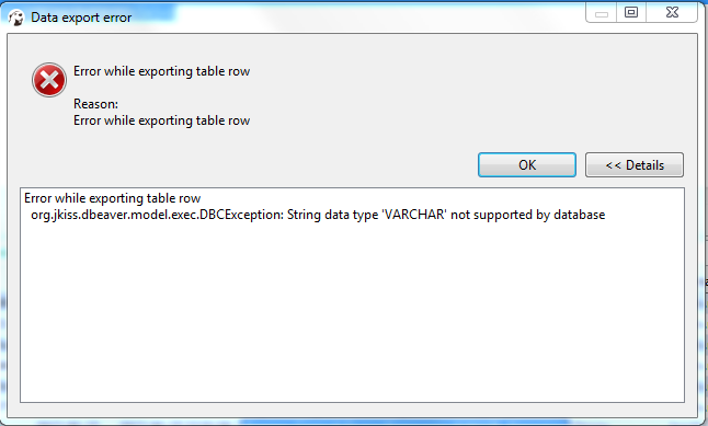 Problem When Exporting Results On Clickhouse · Issue 1834 · Dbeaverdbeaver · Github