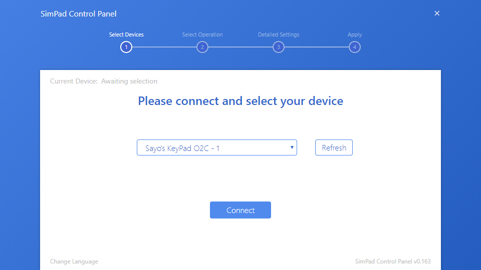 Stuck on 'Please connect and select your device' · Issue #13 ...