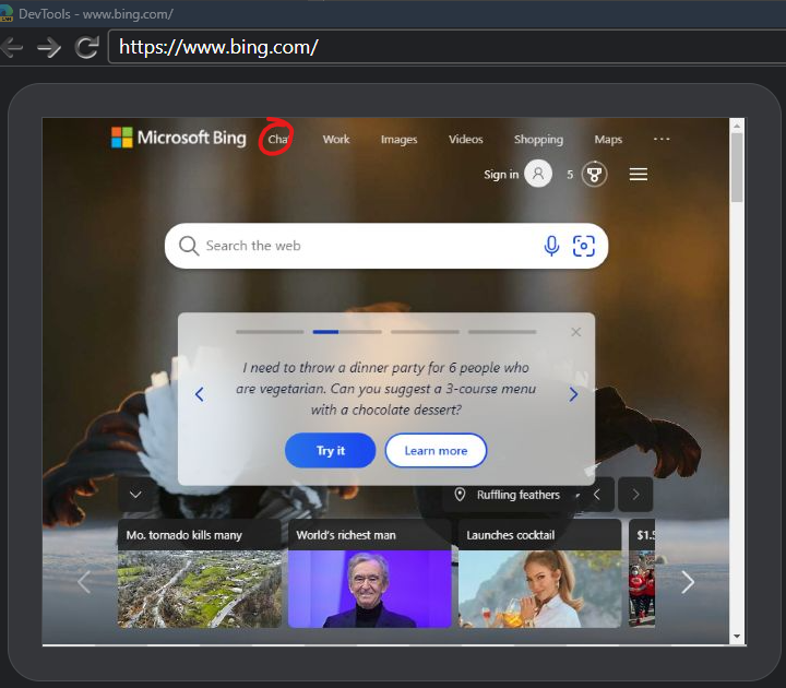 When opening the edge(111.0.1661.44 version) browser in selenium headless mode, the actual ...