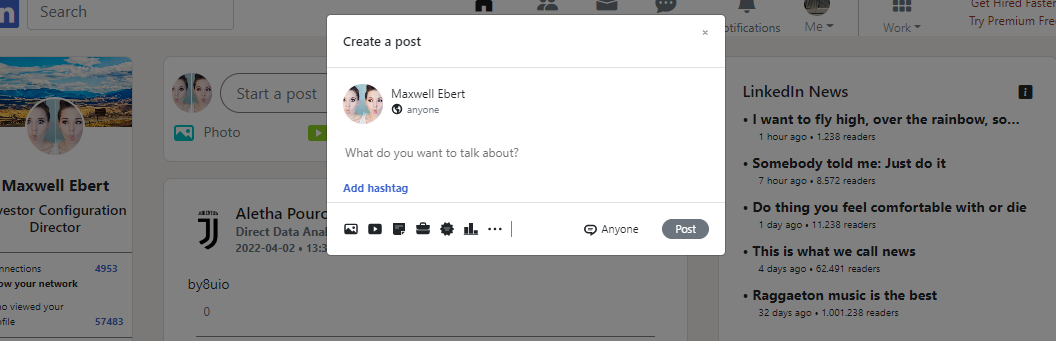 GitHub - martin835/FE-LinkedIn-clone: Front-end for the LinkedIn-clone ...