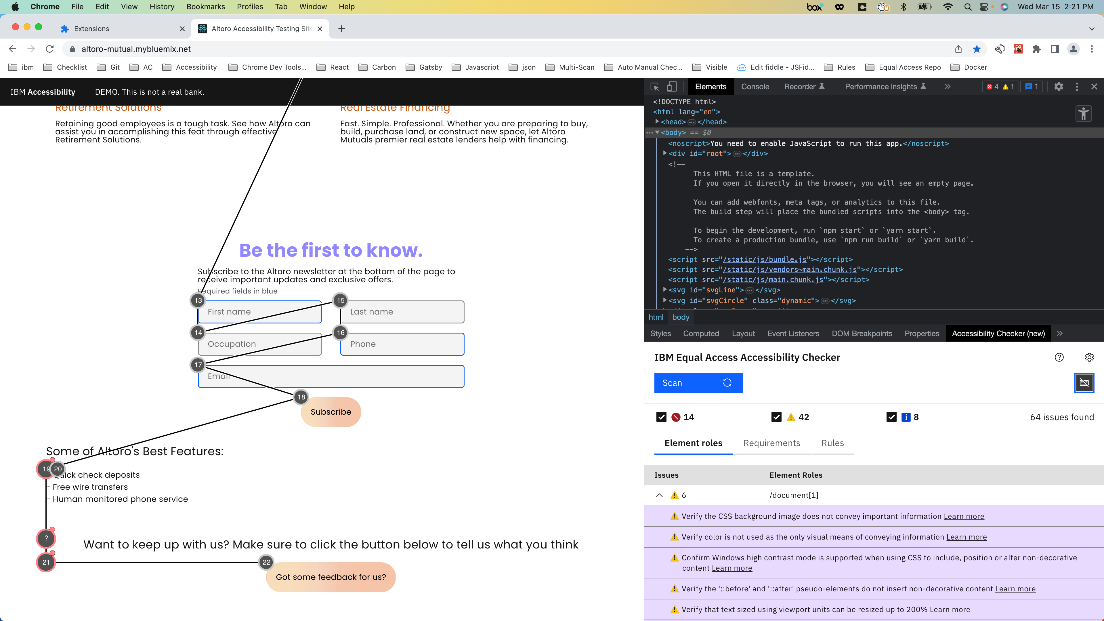 Ensure keyboard mode error circles have a keyboard issue · Issue #1279 · IBMa/equal-access · GitHub