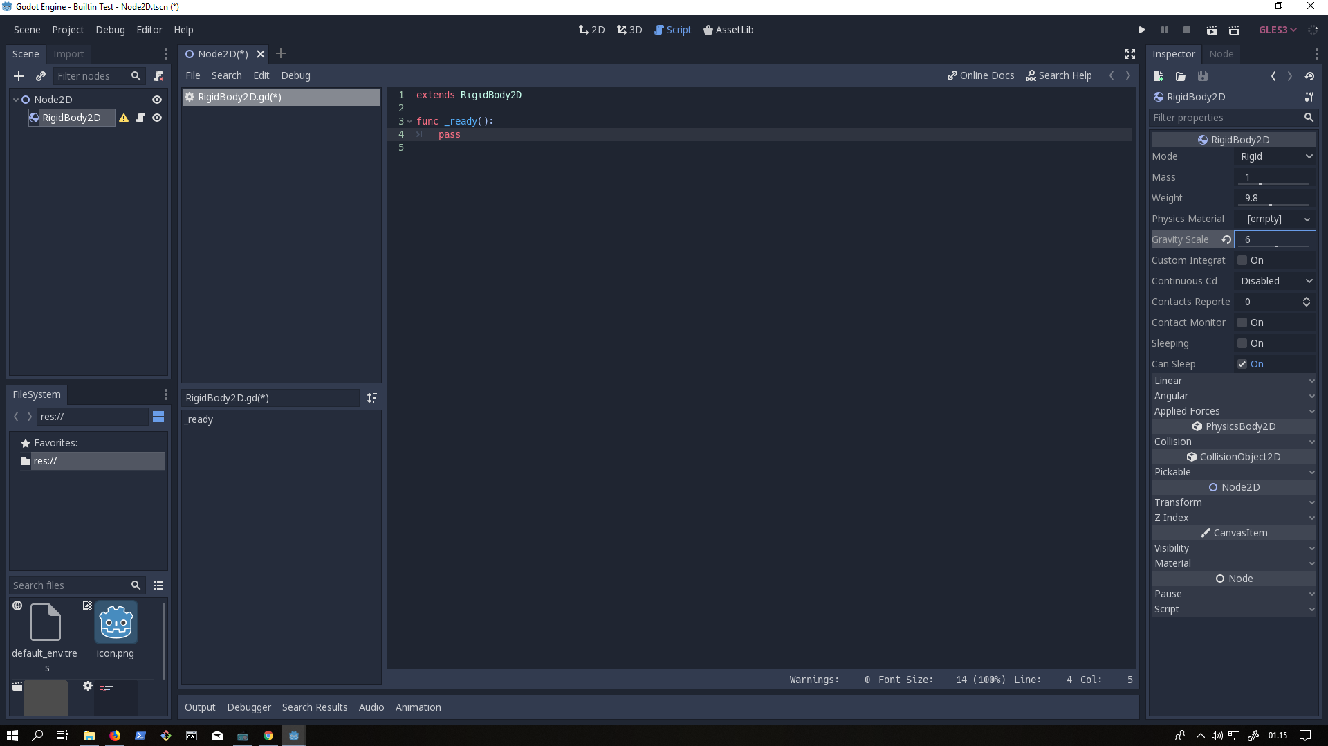 Inspector Steals Focus When Editing The Script Which Is Attached To The Inspected Noderesource